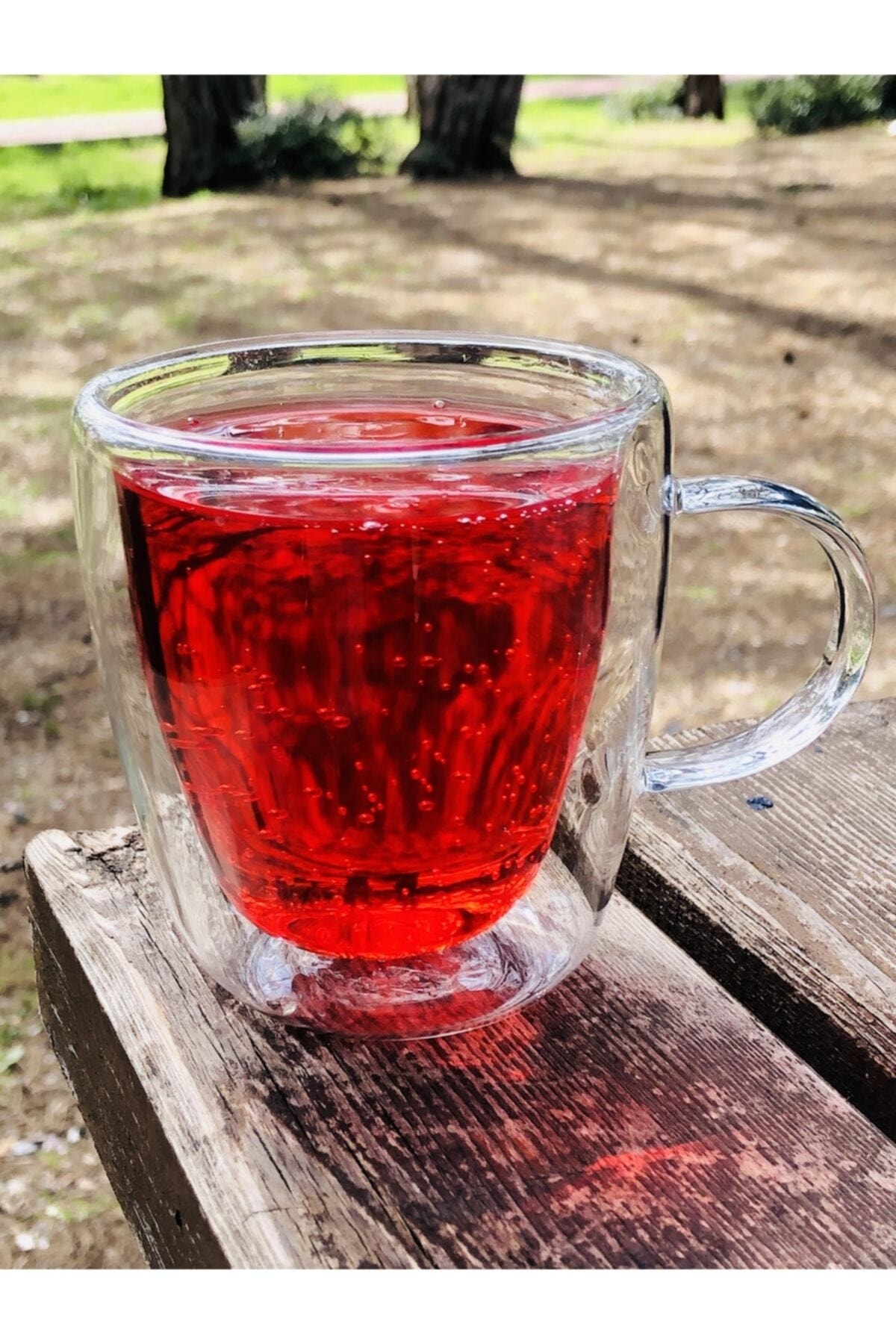 3M1W Çift Camlı Çidar Kahve Çay Kupası 250 ml Fiyatı, Yorumları - Trendyol