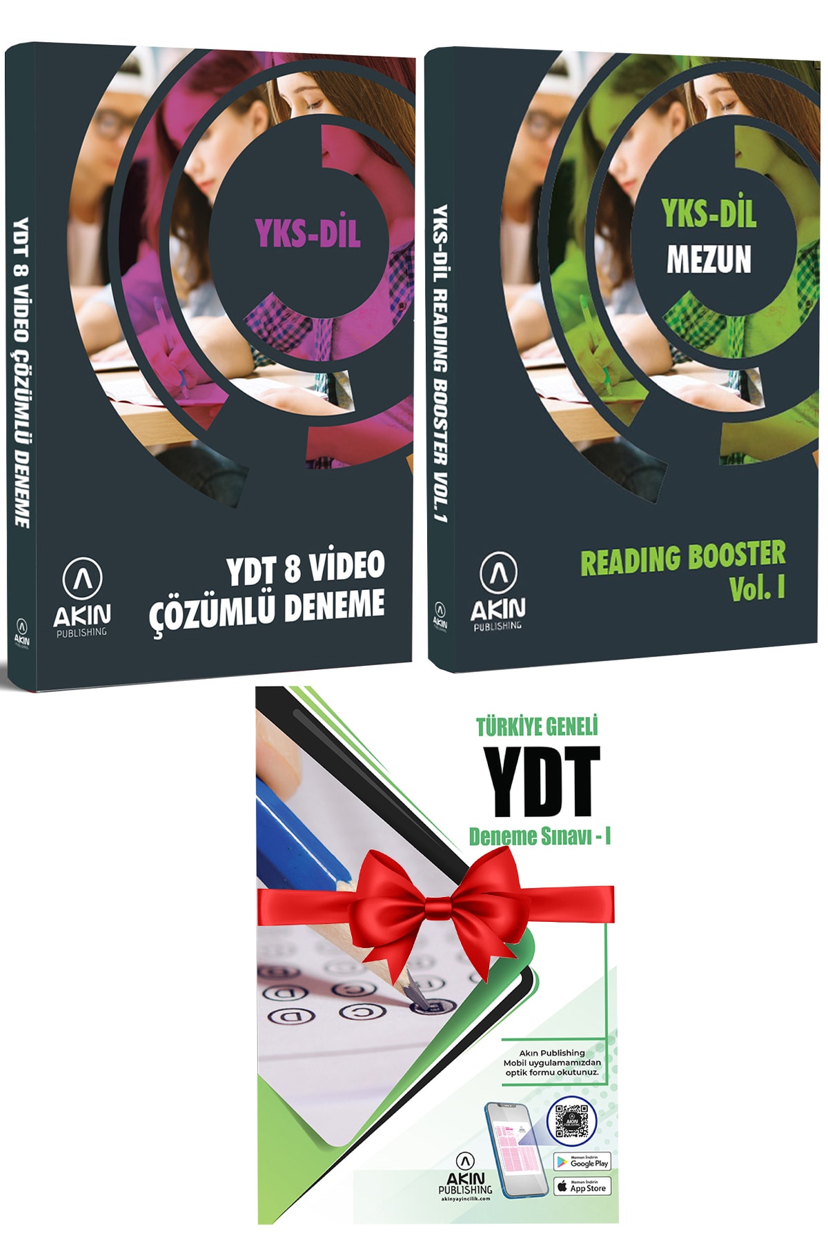AKIN DİL Yks-dil 8 Ydt Deneme + Reading Booster Vol.1 + Türkiye Geneli Deneme Fiyatı, Yorumları ...