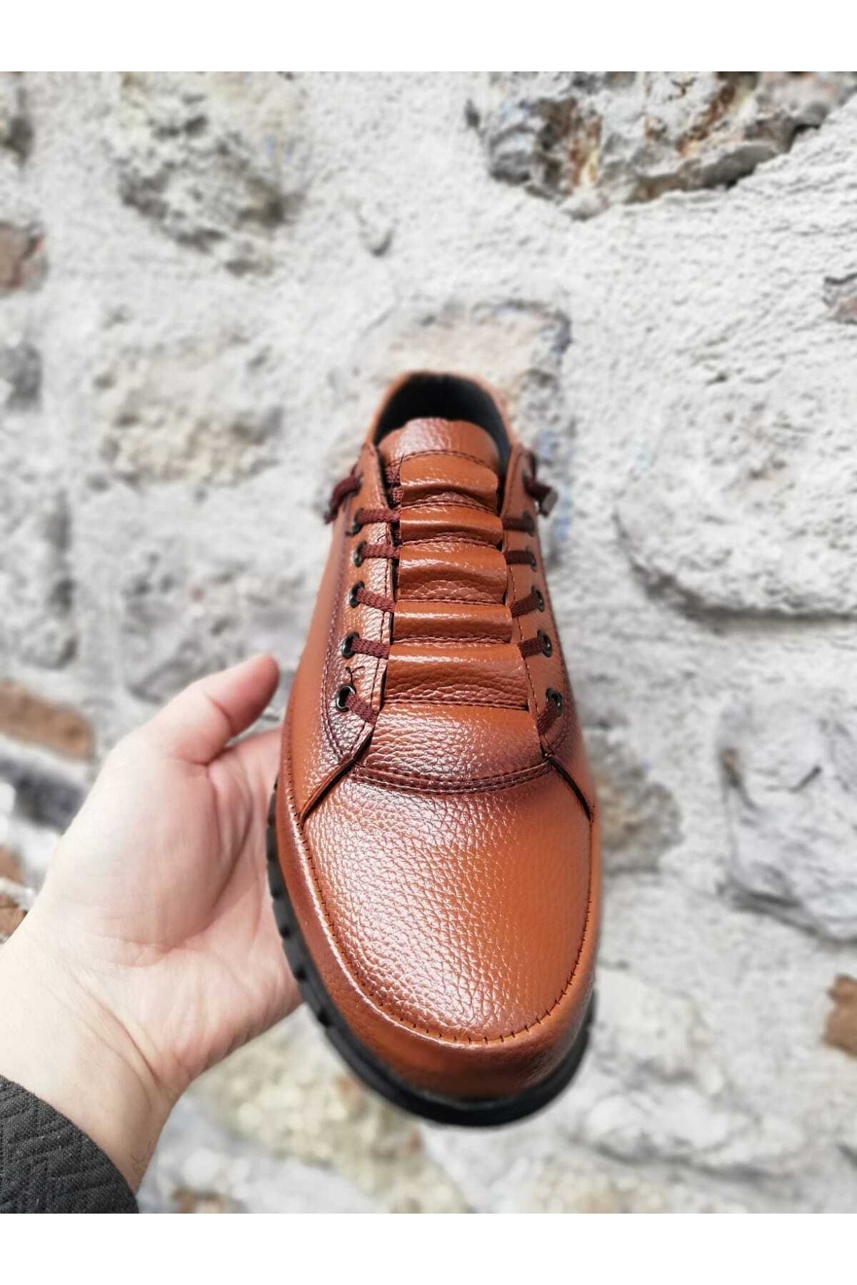 MF MARKA SHOES Kahverengi - Garantili Ürün Günlük Ortopedik Sneaker ...