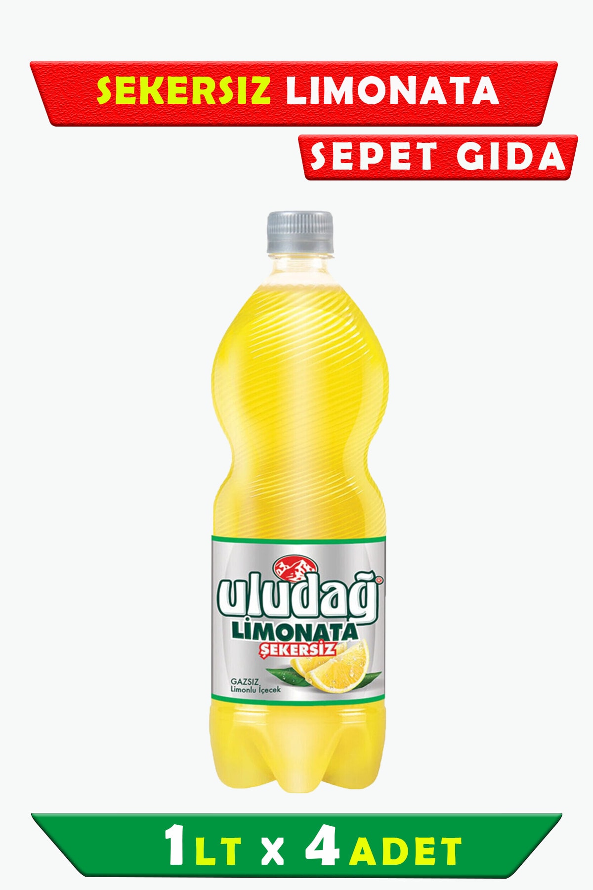 Uludağ Şekersiz Limonata 1 Lt X 4 Adet - Fiyatı, Yorumları