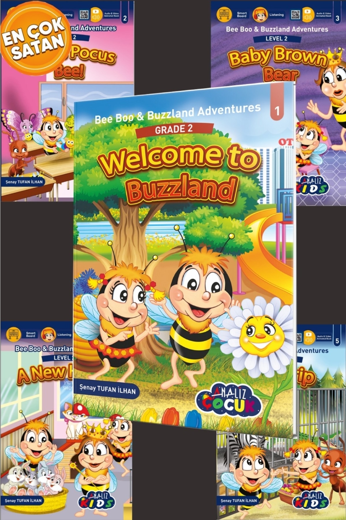 Analiz Yayınları 2.sınıf Ingilizce 5'li Bee Boo Hikaye Serisi Fiyatı ...