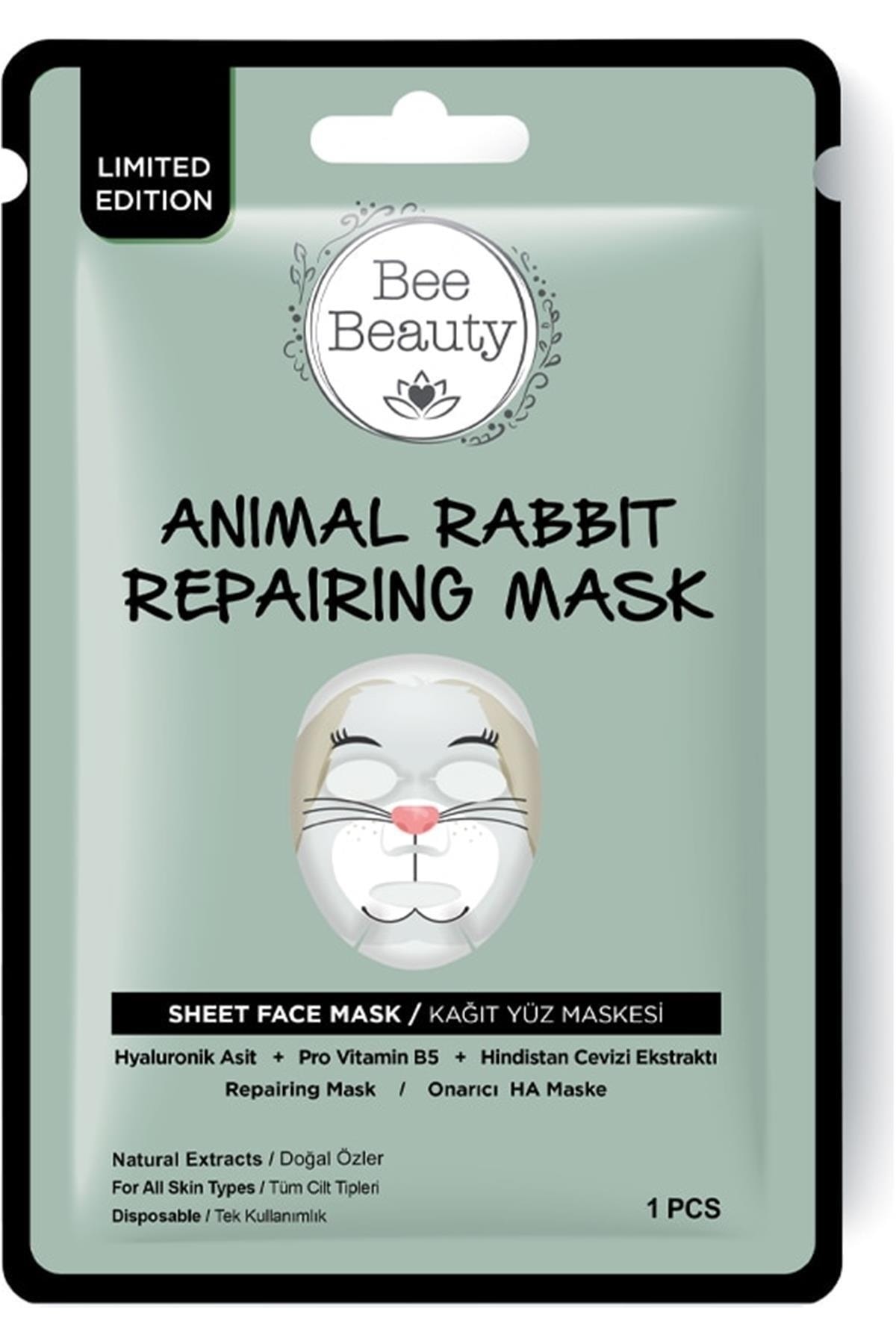 Bee Beauty Rabbit Kağıt Maske 25 gr Fiyatı, Yorumları - Trendyol
