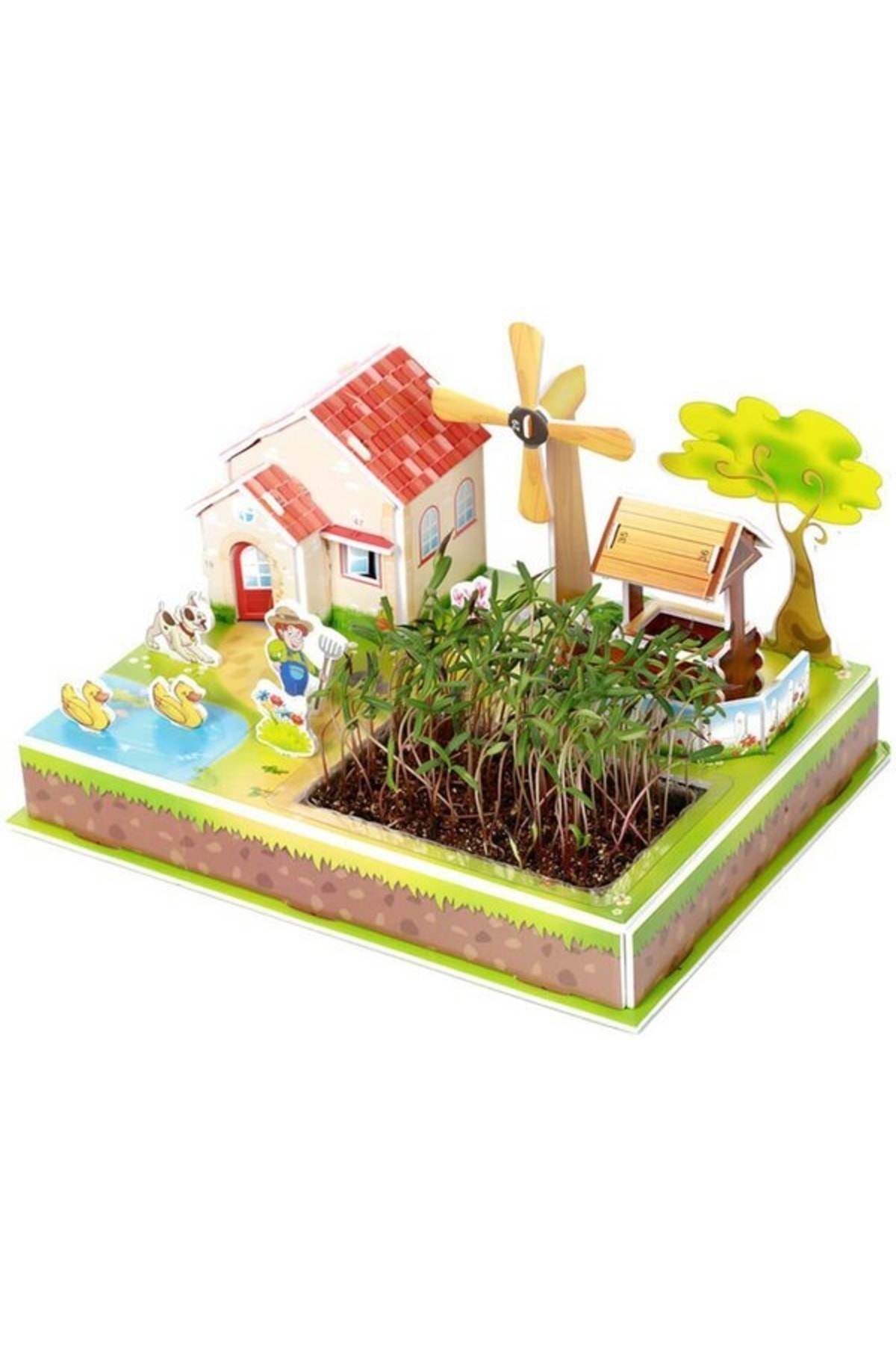 Zilipoo Windmill Farm 3D Puzzle Fiyatı, Yorumları - Trendyol