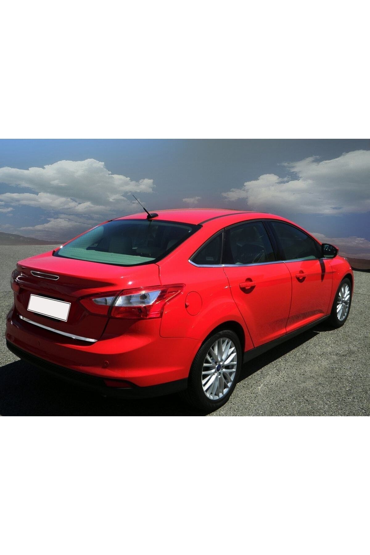 Alfa Otomotiv Ford Focus 3 Sedan 2011 > 2017 Cam Çıtası 8 Prç. P.çelik ...