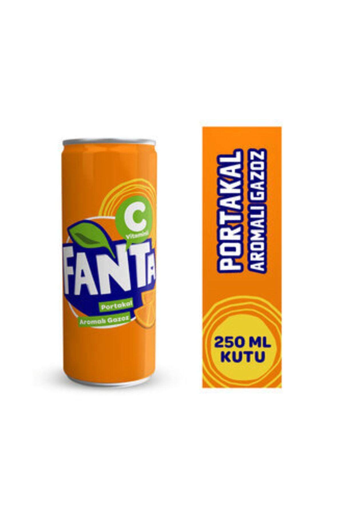 Fanta Portakal Aromalı Gazoz 250 Ml Kutu Fiyatı, Yorumları - Trendyol