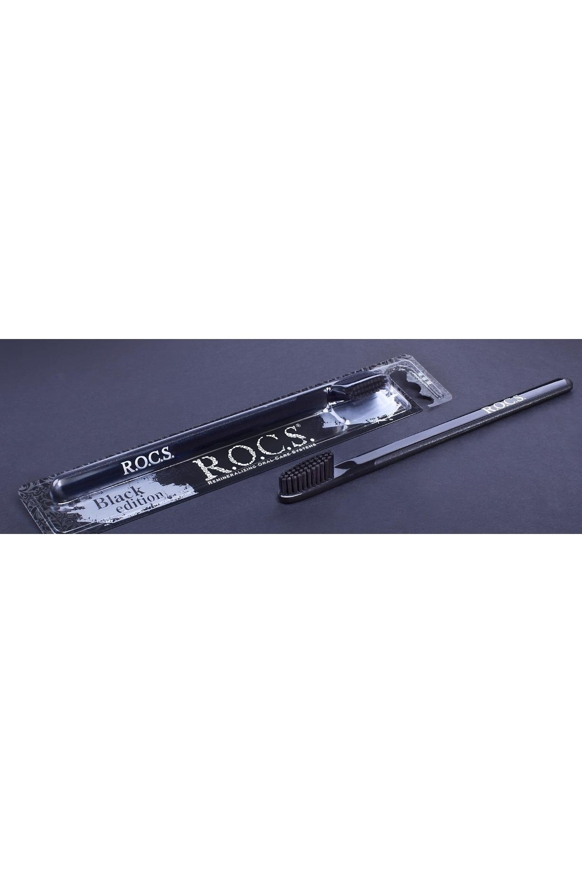 ROCS DİŞ Rocs Black Edition Diş Fırçası Medium Fiyatı, Yorumları - Trendyol