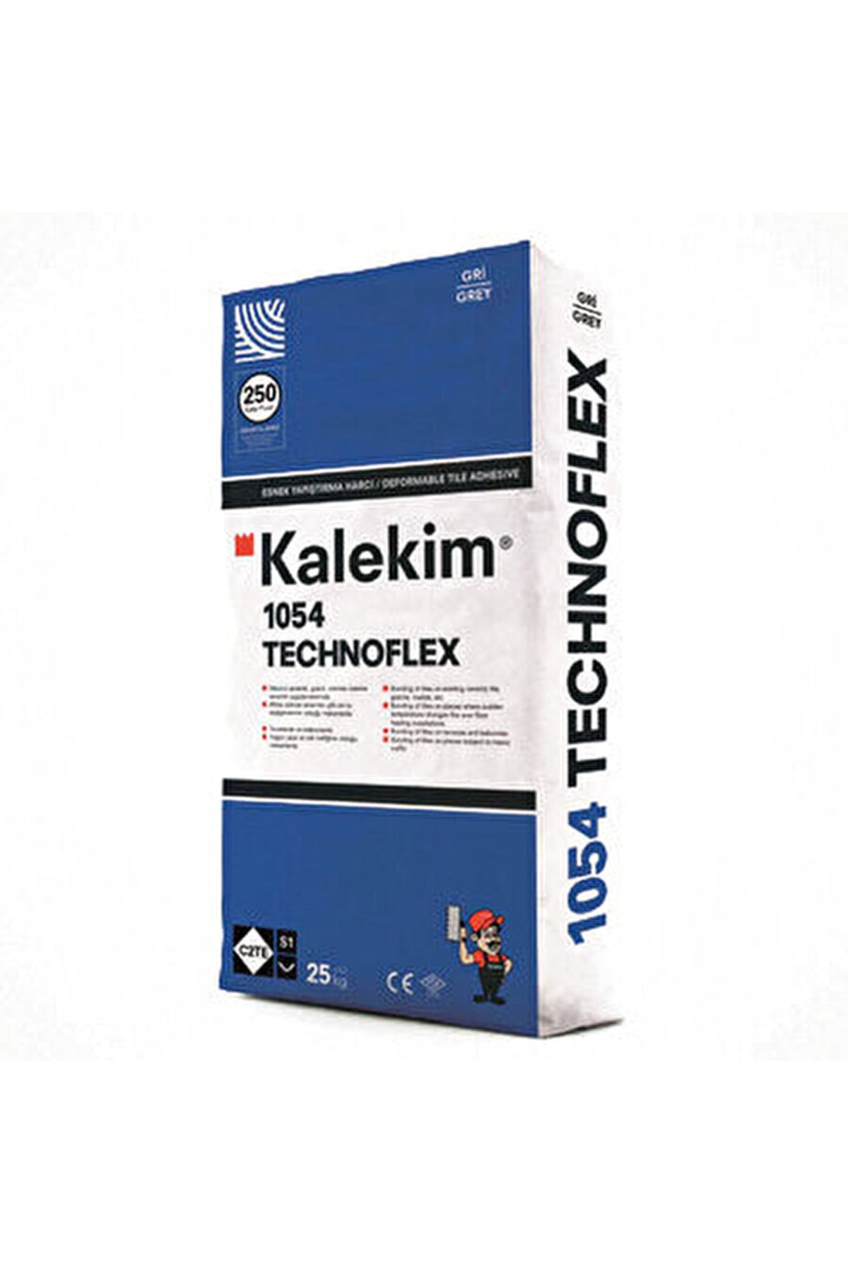 Genel Markalar 1054 Technoflex Yapıştırma Harcı Gri 25 Kg - Fiyatı, Yorumları