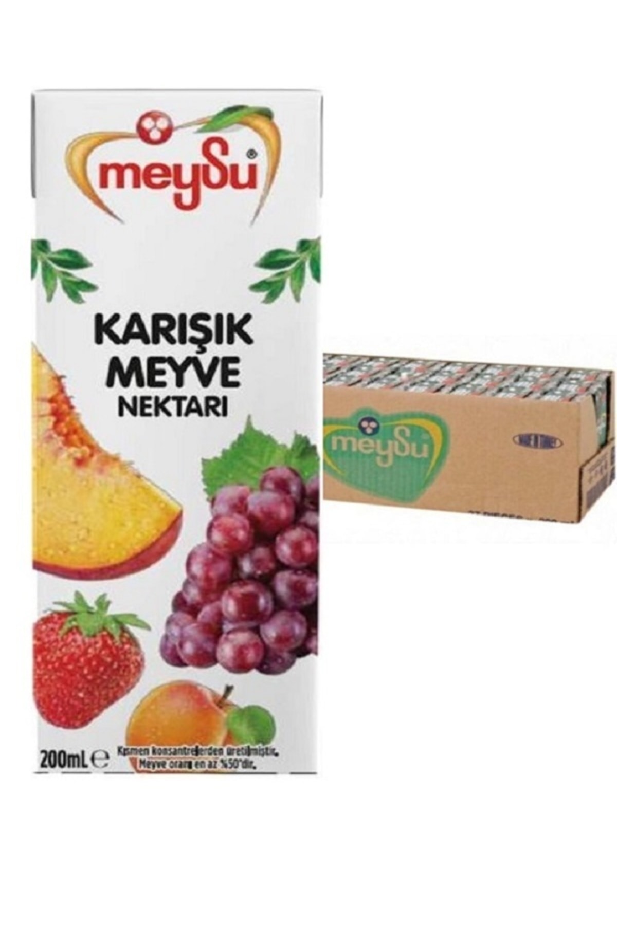 Meysu Karışık Meyve Nektarı 200 Ml ( 27'li 1 Koli ) Fiyatı, Yorumları ...