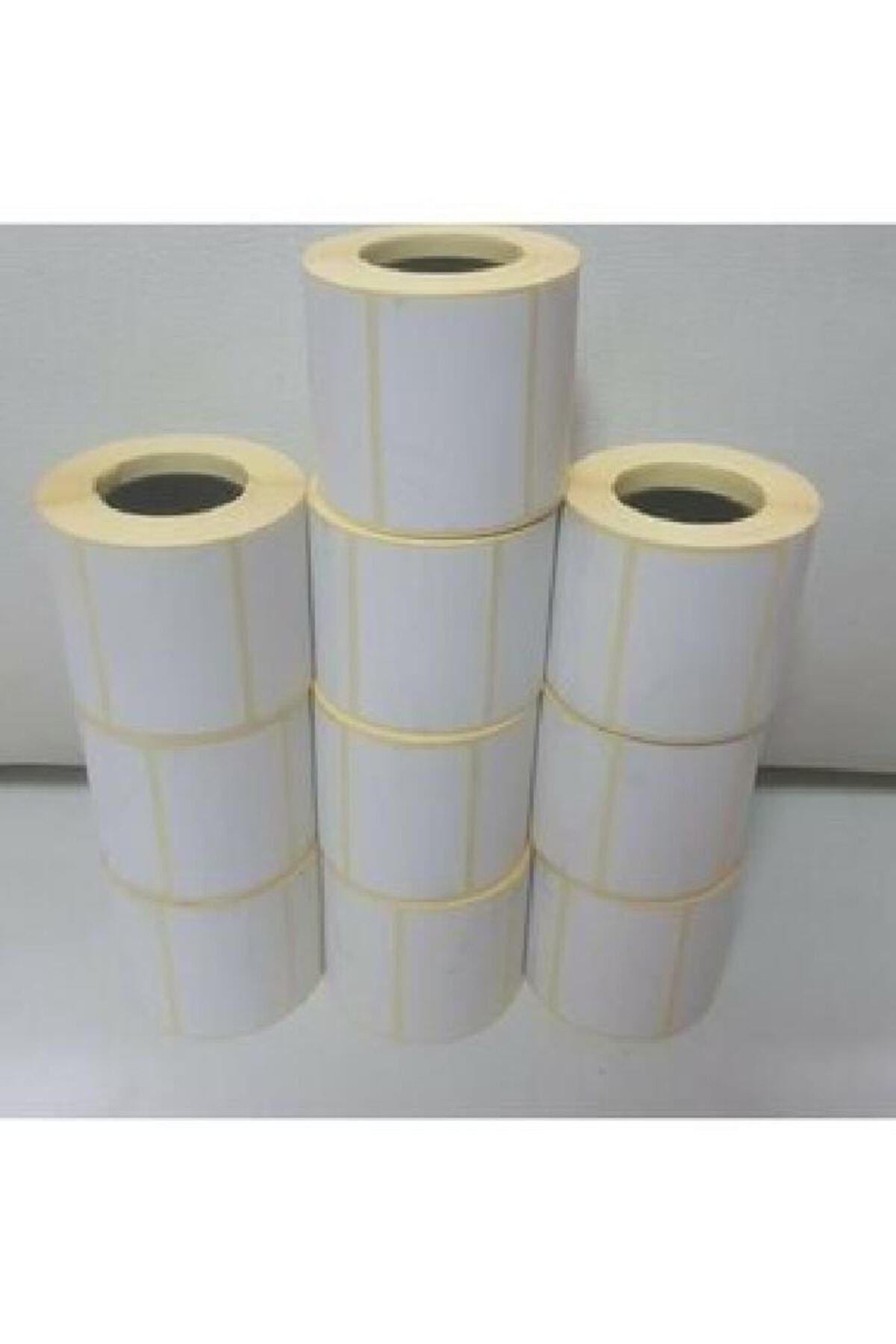 Zebra Orijinal 50 X 80 Barkod Etiketi 1 Rulo Eko Termal 500 Sarım 10 Lu ...