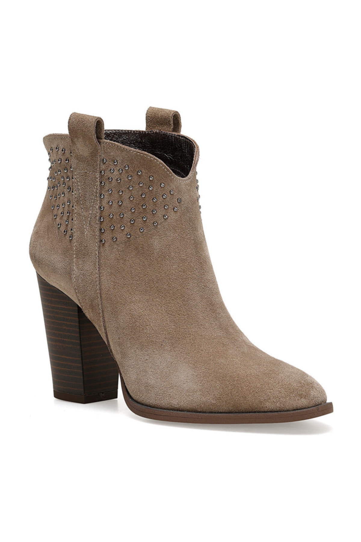 Nine West Hakiki Deri Vizon Kadın Bot & Bootie Nine West Hakiki Deri Vizon Kadın Bot & Bootie