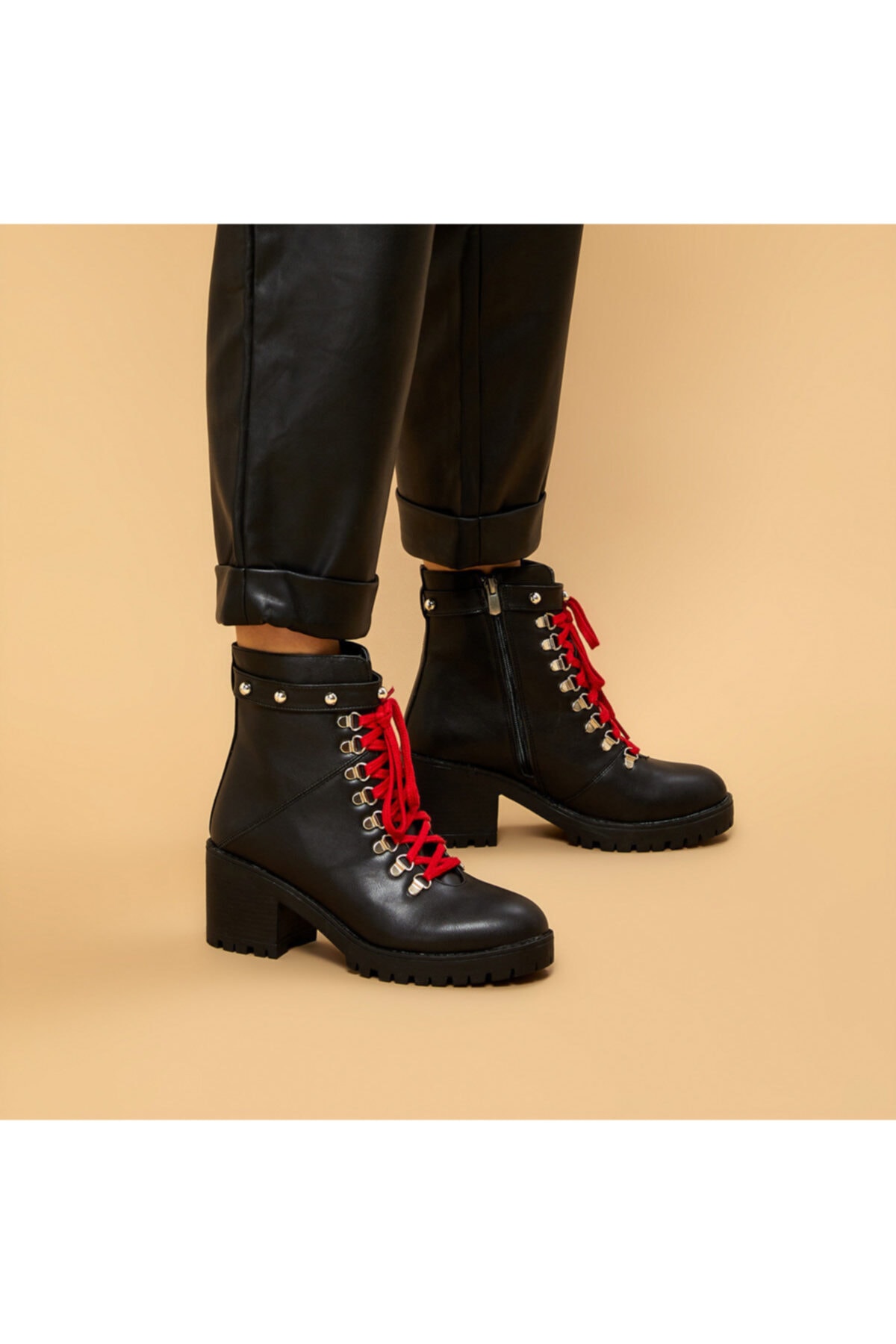 Butigo Siyah Kadın Bot Butigo Siyah Kadın Bot