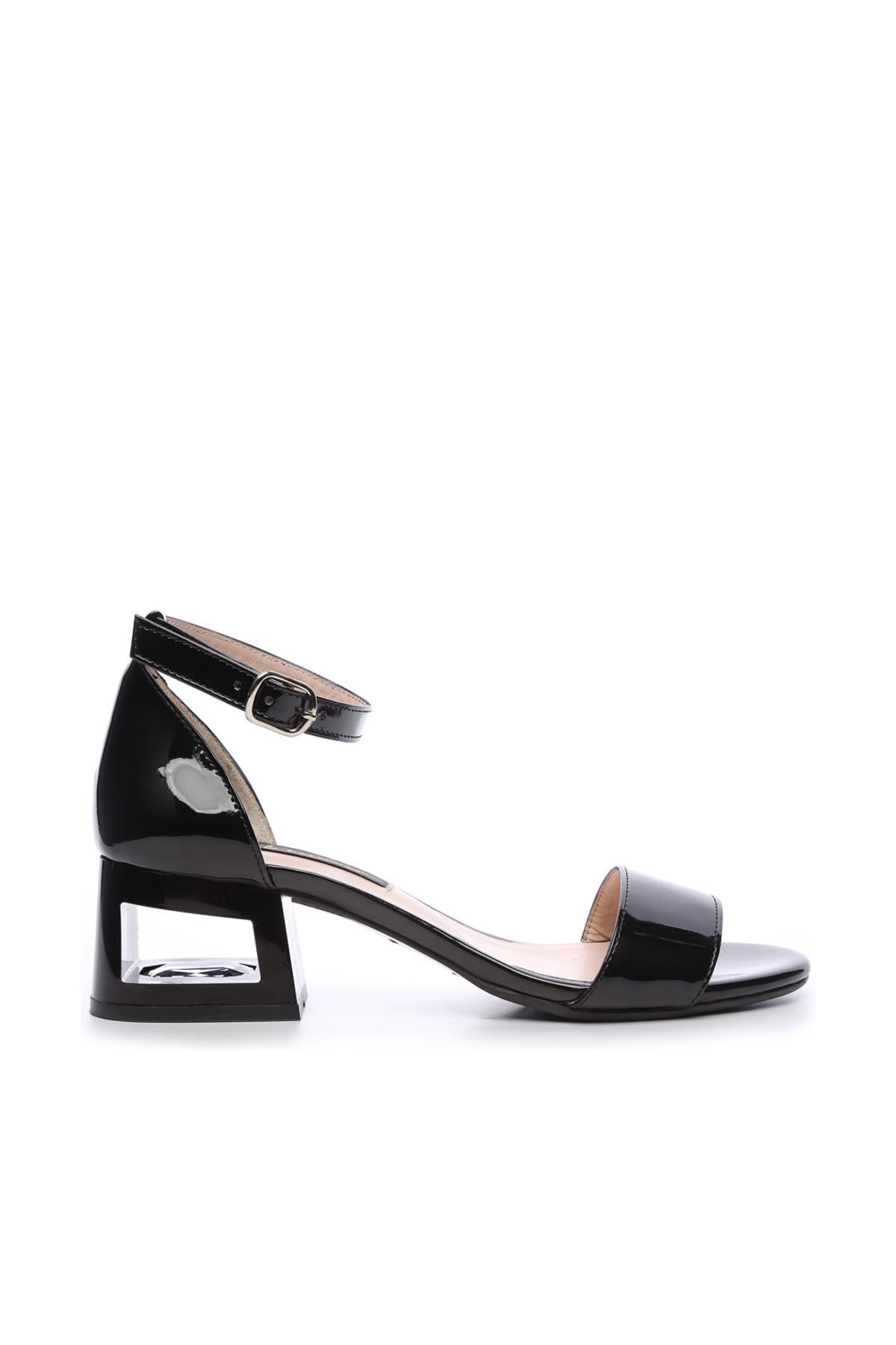 KEMAL TANCA Siyah Kadın Vegan Topuklu Ayakkabı