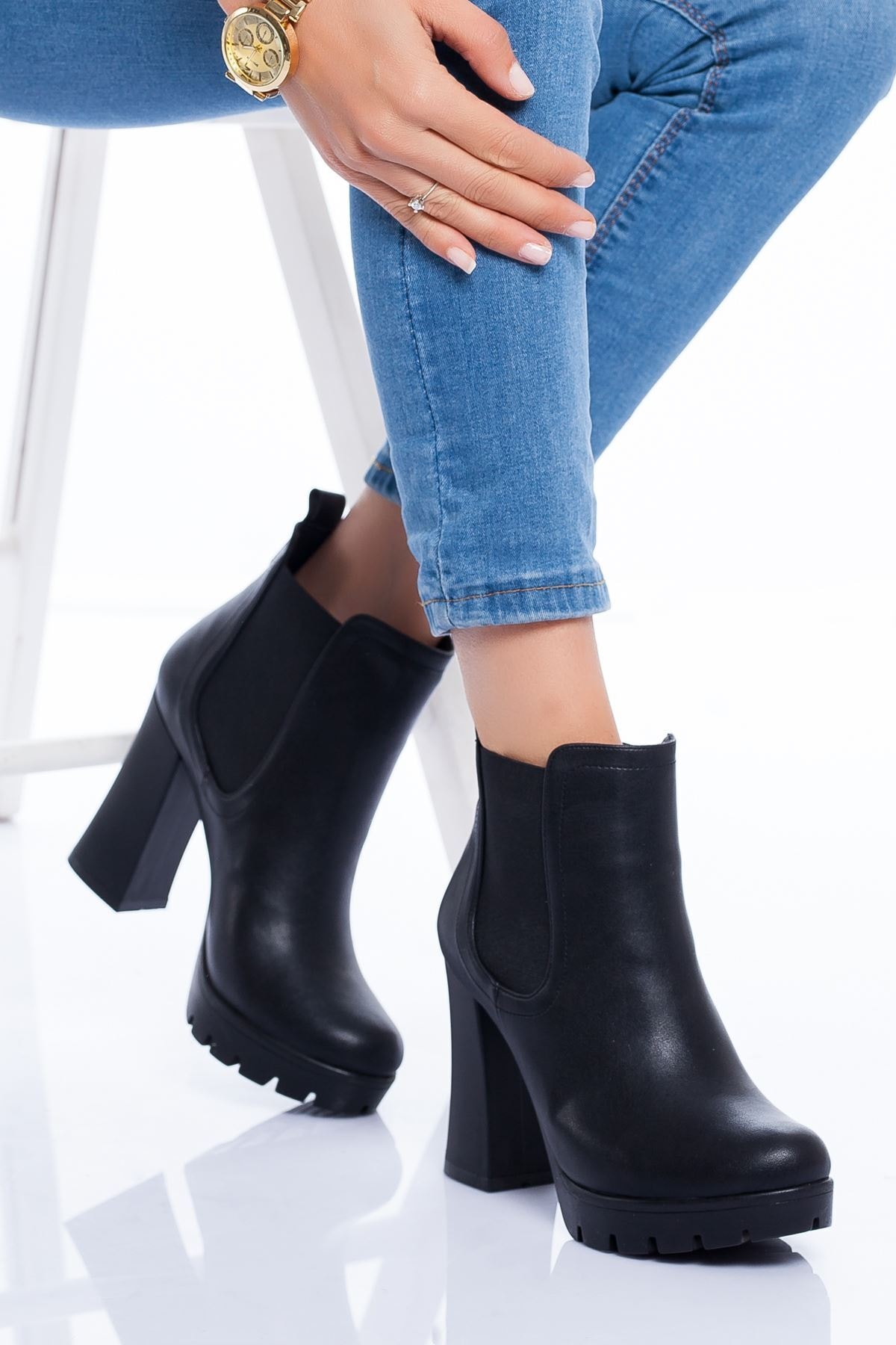 Ayakkabı Frekansı Nicola Bot SİYAH CİLT