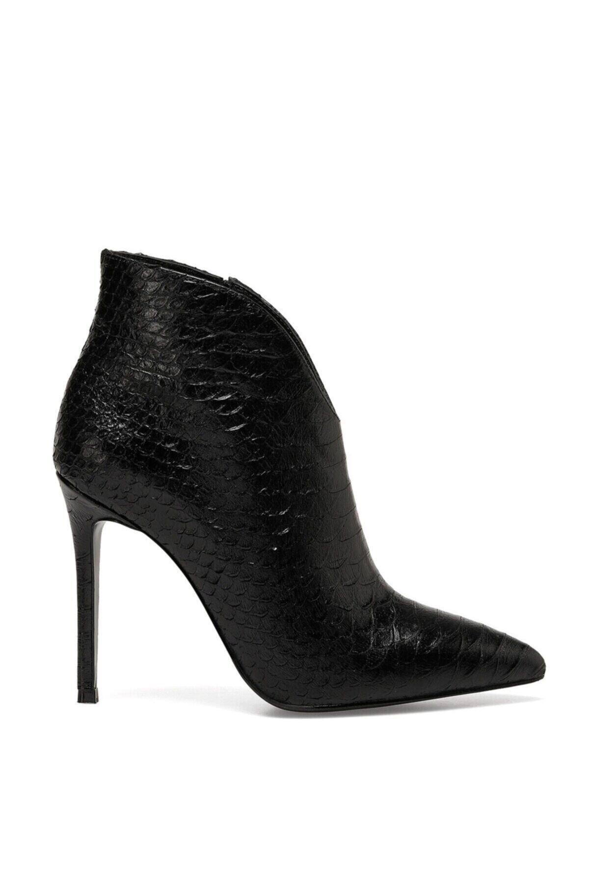 Nine West Hakiki Deri Siyah Kadın Bootie Nine West Hakiki Deri Siyah Kadın Bootie