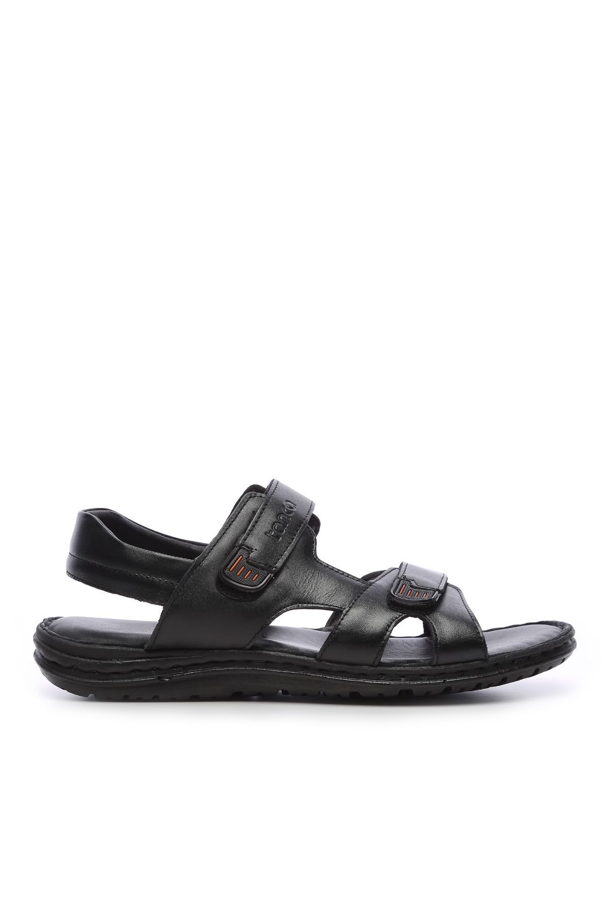 KEMAL TANCA Hakiki Deri Siyah Erkek Sandalet Sandalet 746 186 ERK SNDLT Y19 KEMAL TANCA Hakiki Deri Siyah Erkek Sandalet Sandalet 746 186 ERK SNDLT Y19