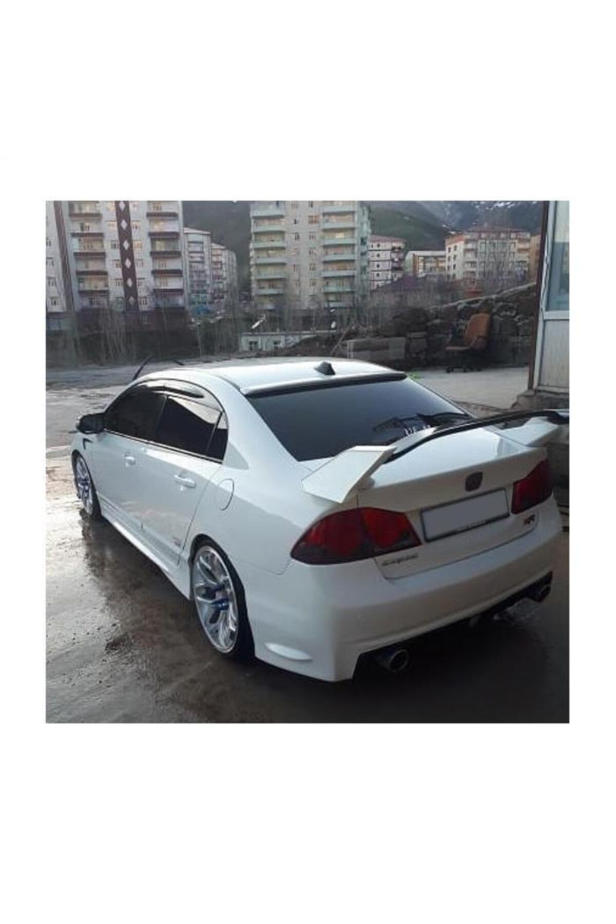 Autokit Honda Civic Fd6(2006-2011) Type-r Spoiler (boyasız) Fiyatı ...