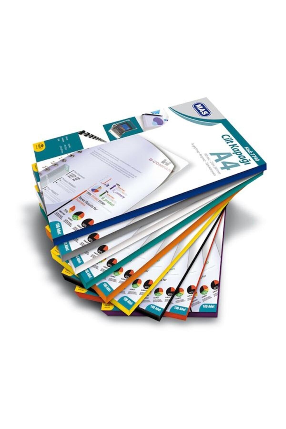 Genel Markalar 7740 Cilt Kapağı Pp - A4- 100 Lü Pk. Şeffaf - Fiyatı, Yorumları