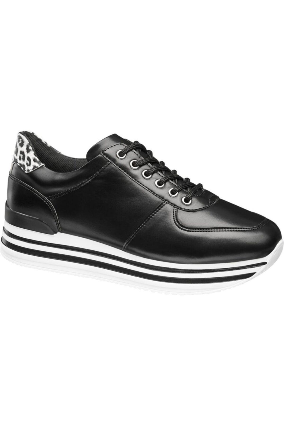 Graceland Deichmann Kadın Siyah Sneaker Ayakkabı