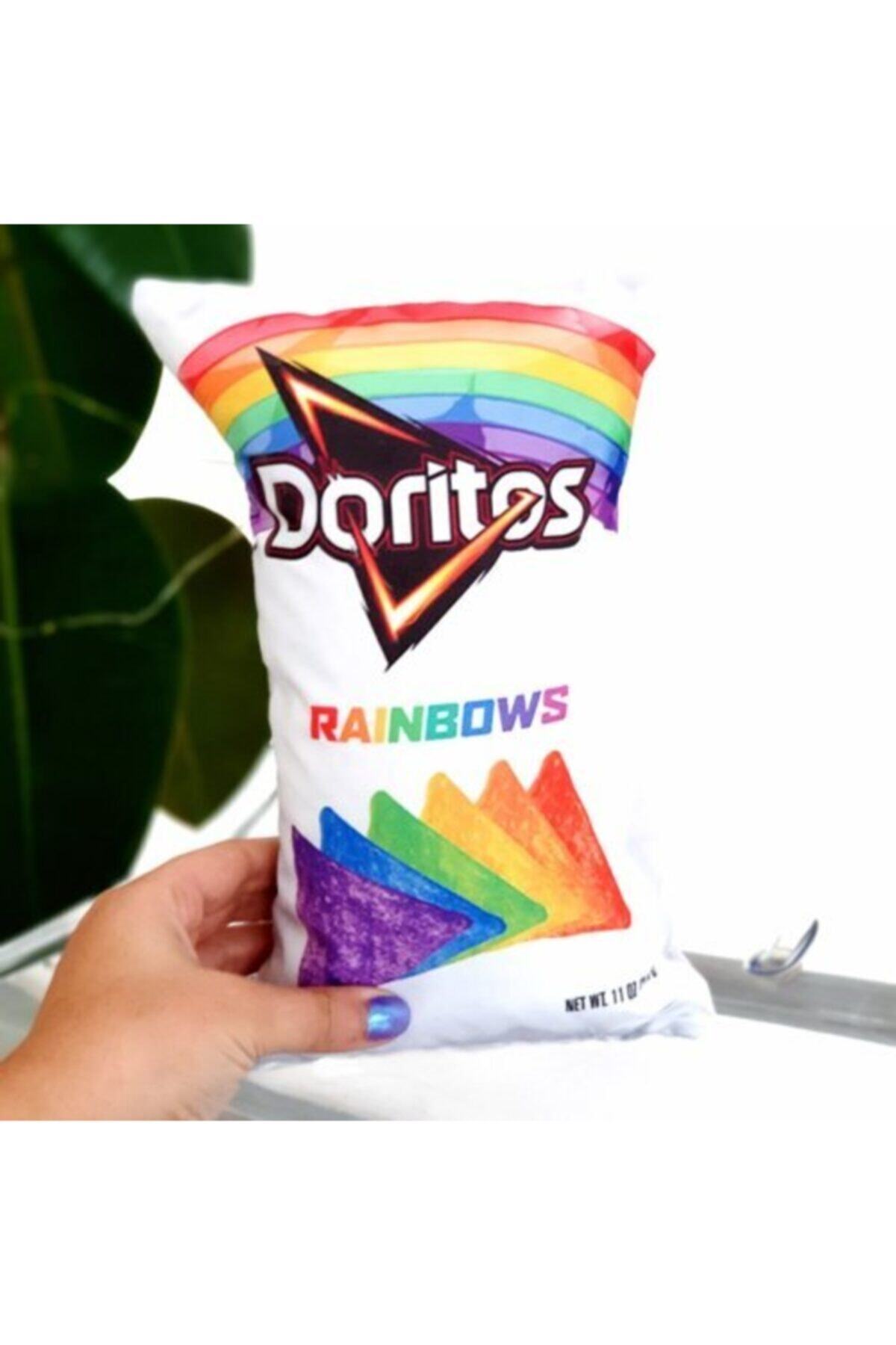 DÜKKAN DESİGN Rainbow Doritos Yastık Fiyatı, Yorumları - Trendyol