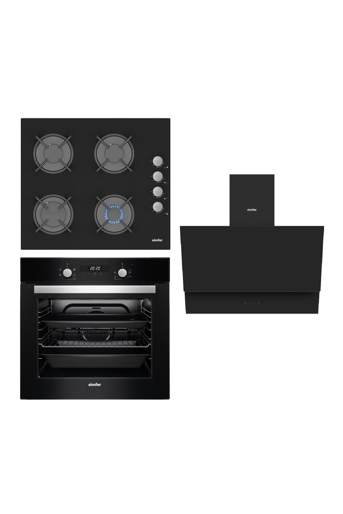 Simfer 60 Lt Turbo Digital 6+1 Fonk. 3 Camlı Buharlı Temizleme , 500 M3 ...