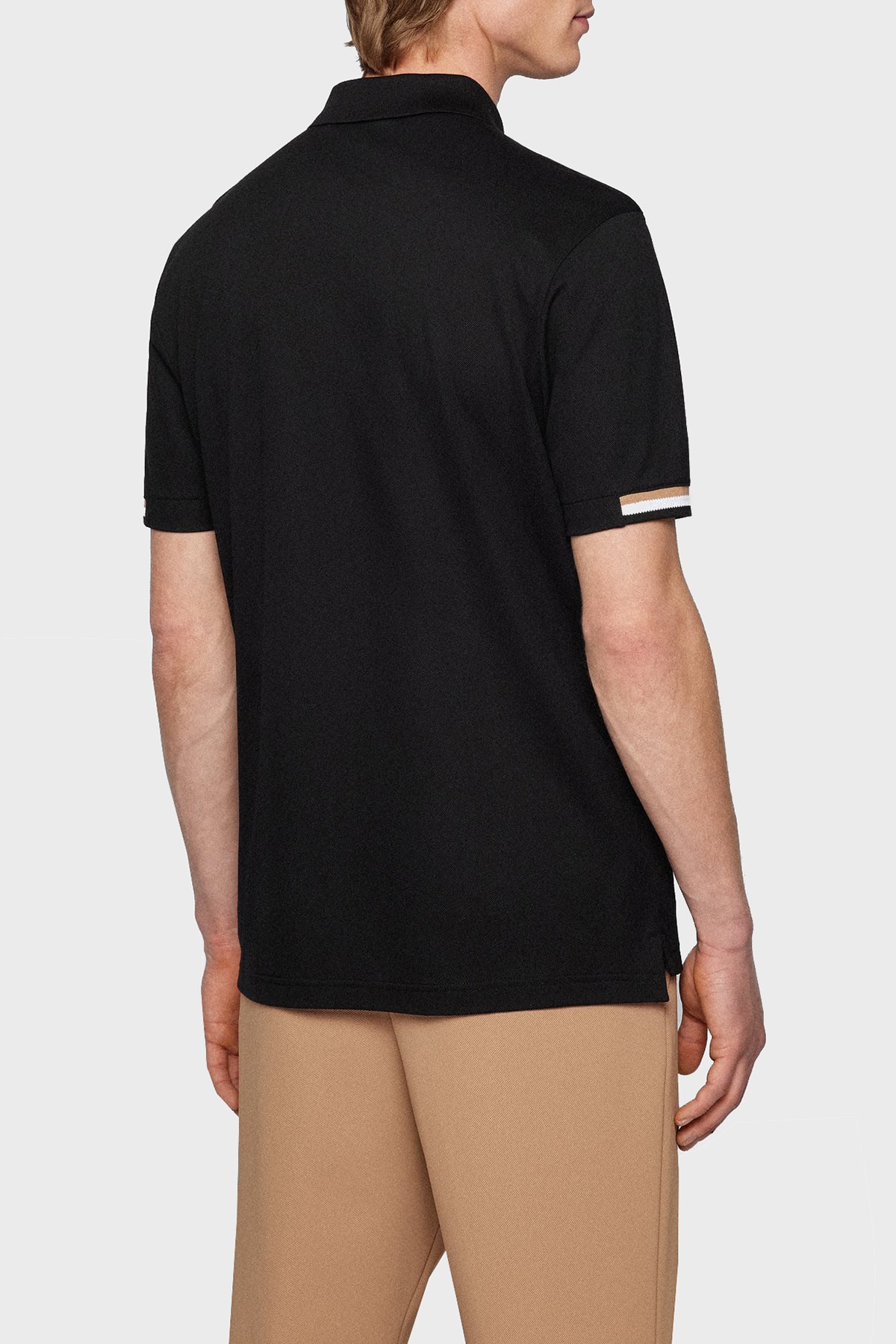 BOSS Logolu Regular Fit Düğmeli % 100 Pamuk Polo T Shirt Erkek Polo ...