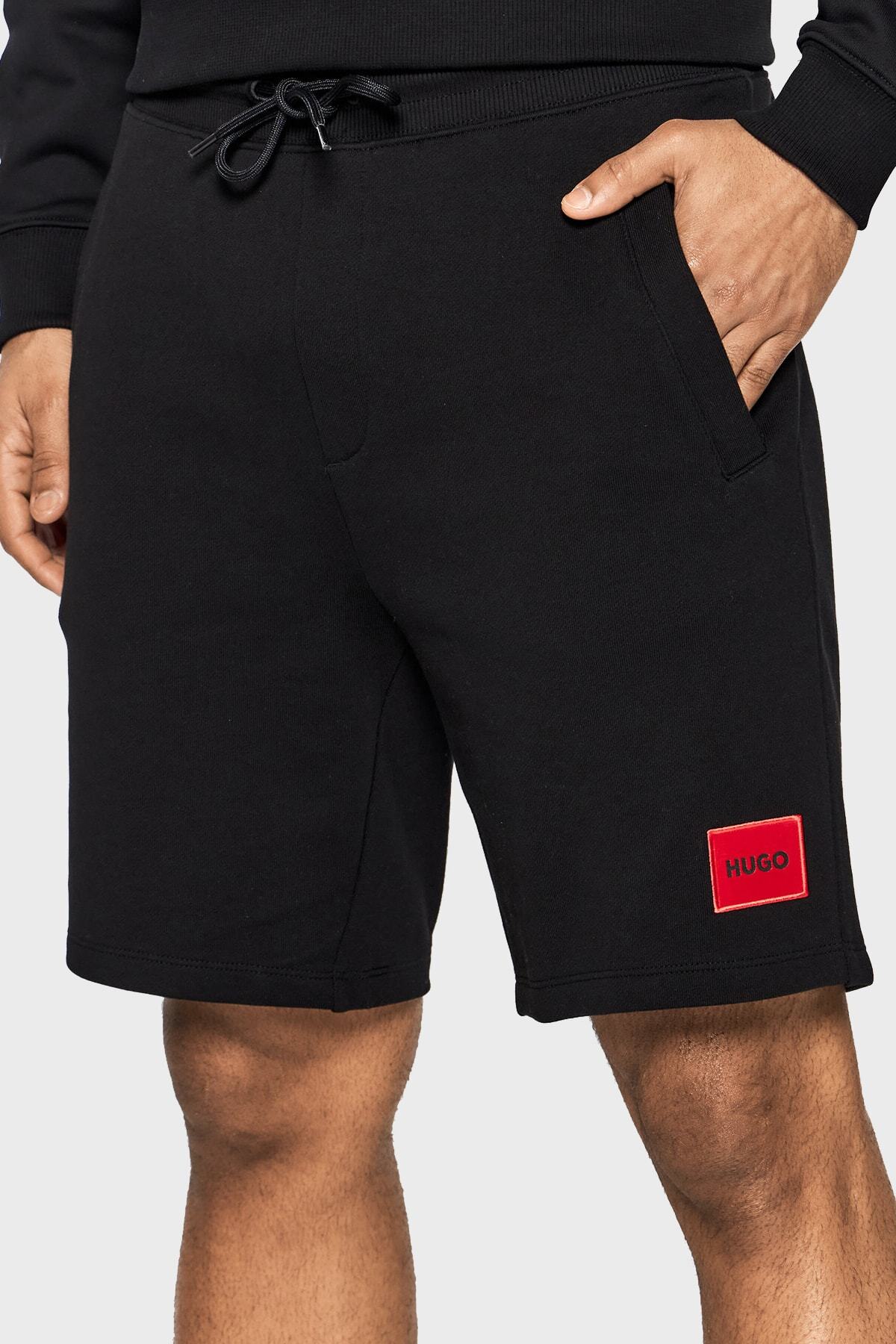 HUGO Logolu Regular Fit Belden Bağlamalı % 100 Pamuk Short Erkek ...