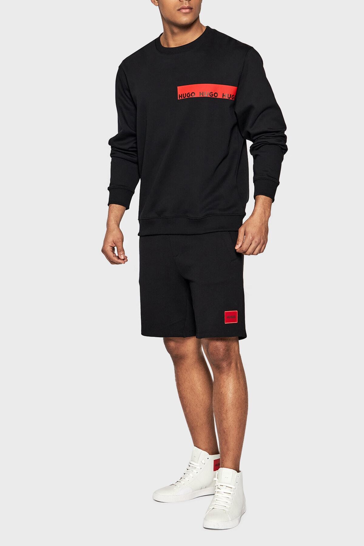 HUGO Logolu Regular Fit Belden Bağlamalı % 100 Pamuk Short Erkek ...