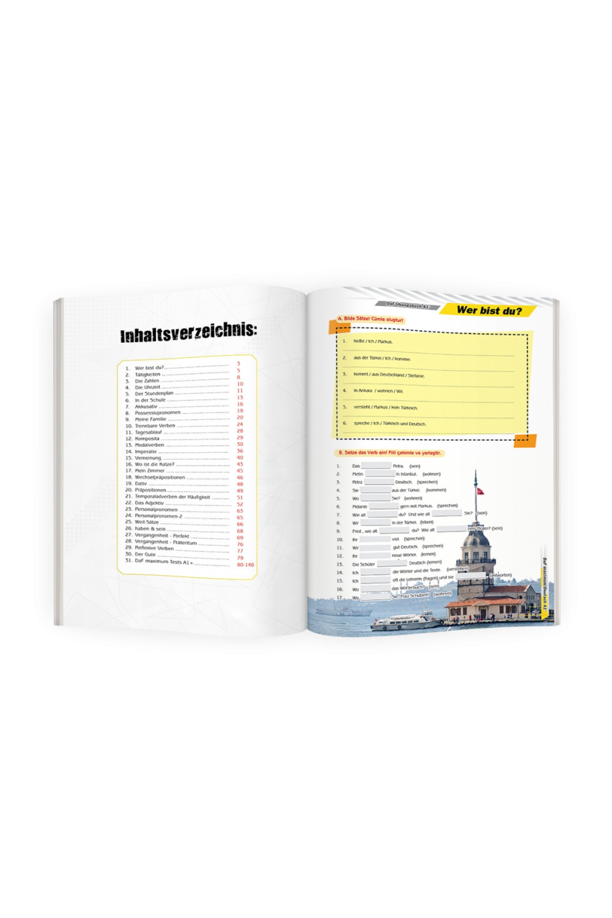 maxdil Maximum Deutsch A1+ Plus Ders Ve Çalışma Kitabı (almanca Eğitim ...