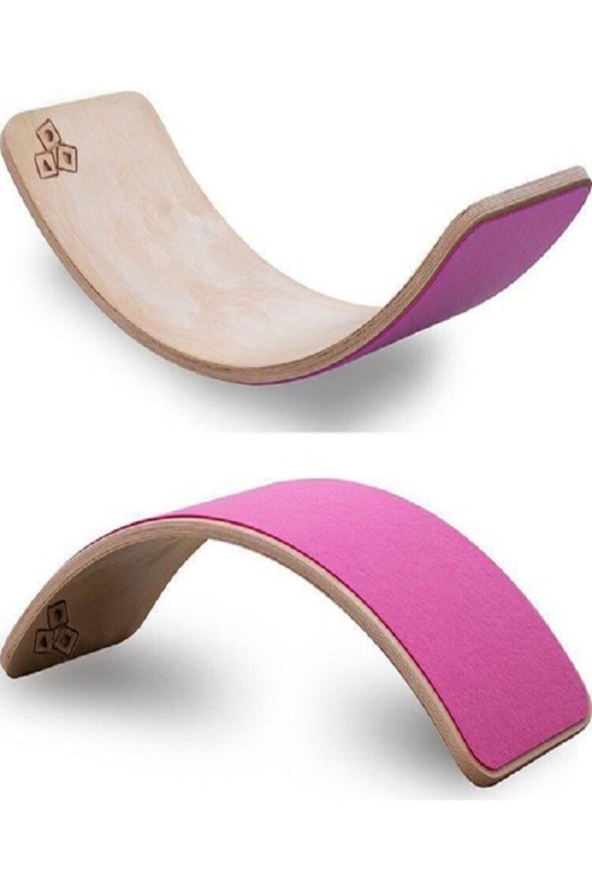 Okuloyuncak Okul Oyuncak Wavy Board Ahşap Naturel - Keçeli Denge ...