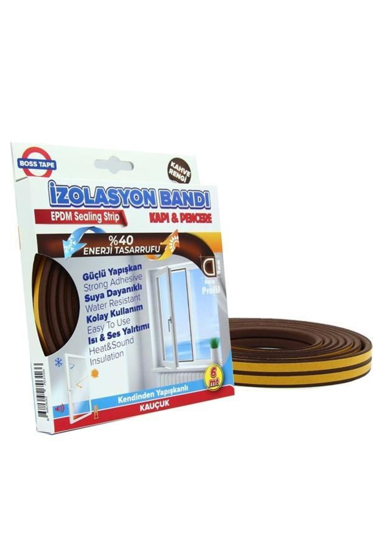 Geseus Epdm Pencere Izalasyon Bantı Izalasyon Fitili 9mmx6 Mt Fiyatı ...