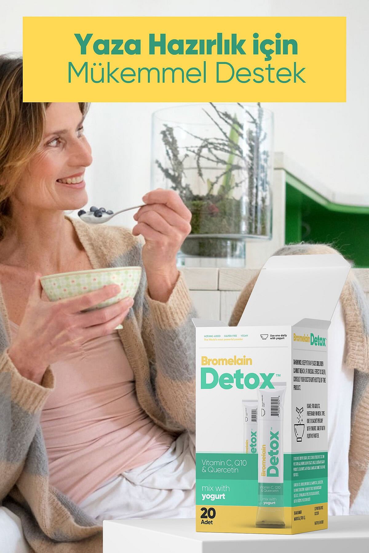 Bromelain Detox BROMELAİN DETOX 20 ŞASE Fiyatı, Yorumları - Trendyol