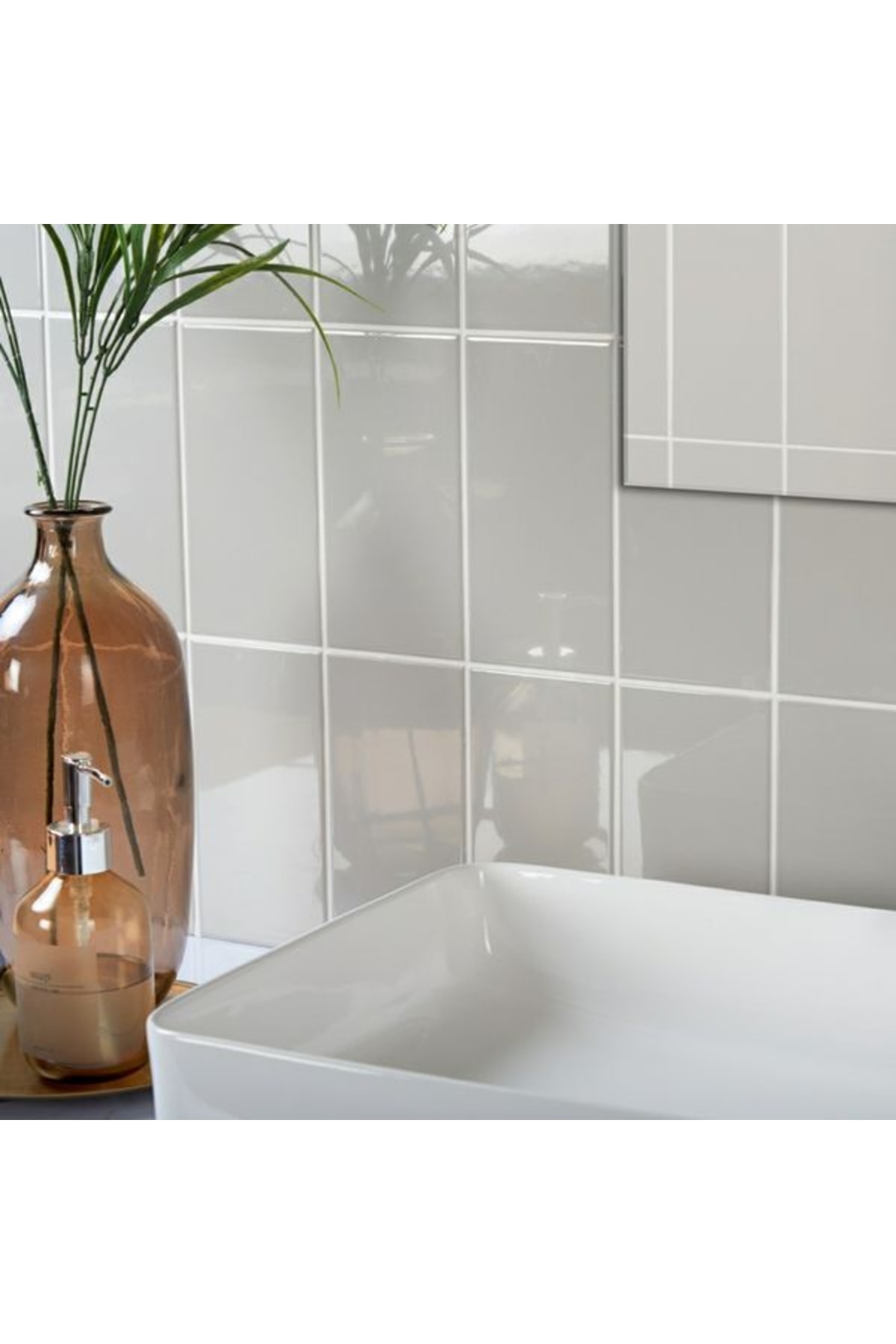 VitrA 10x20 Color Ral 7047 Açık Gri Parlak Duvar Seramiği - Fiyatı ...