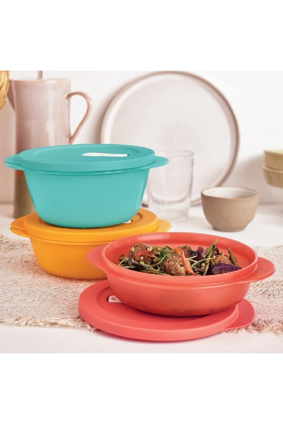 Tupperware Mikro Kaplar Set Mikrodalga Fırın Için Tkaz Hsgl Fiyatı ...