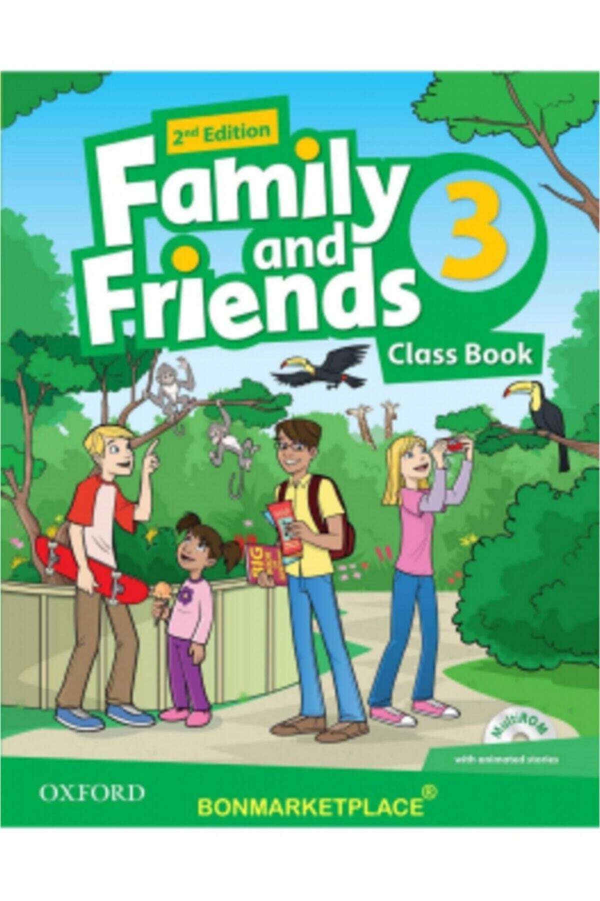 OXFORD UNIVERSITY PRESS Family And Friends 3 Class Book + Workbook + 2 ...