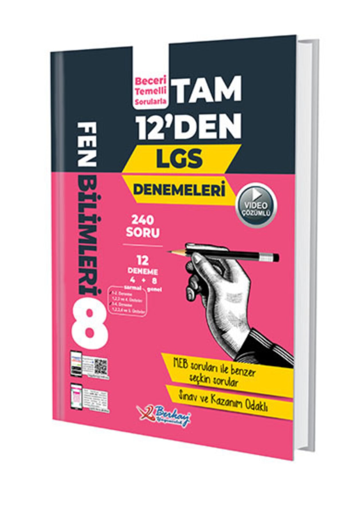 Berkay Yayınları Lgs 8. Sınıf Fen Bilimleri Tam 12'den Deneme Seti ...