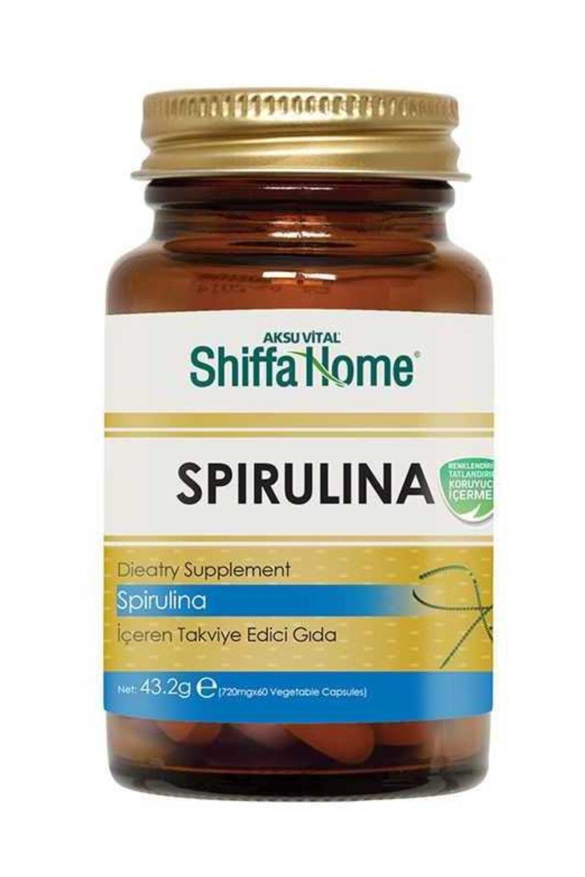 Shiffa Home Spirulina Içeren Takviye Edici Gıda 60 Kapsül - Fiyatı ...