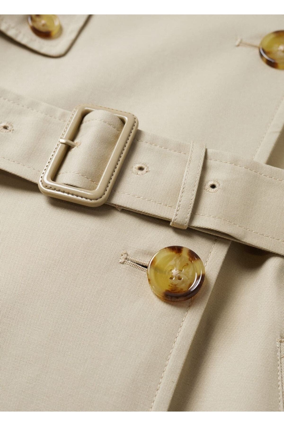 MANGO Klasik Koton Trençkot Fiyatı, Yorumları - Trendyol