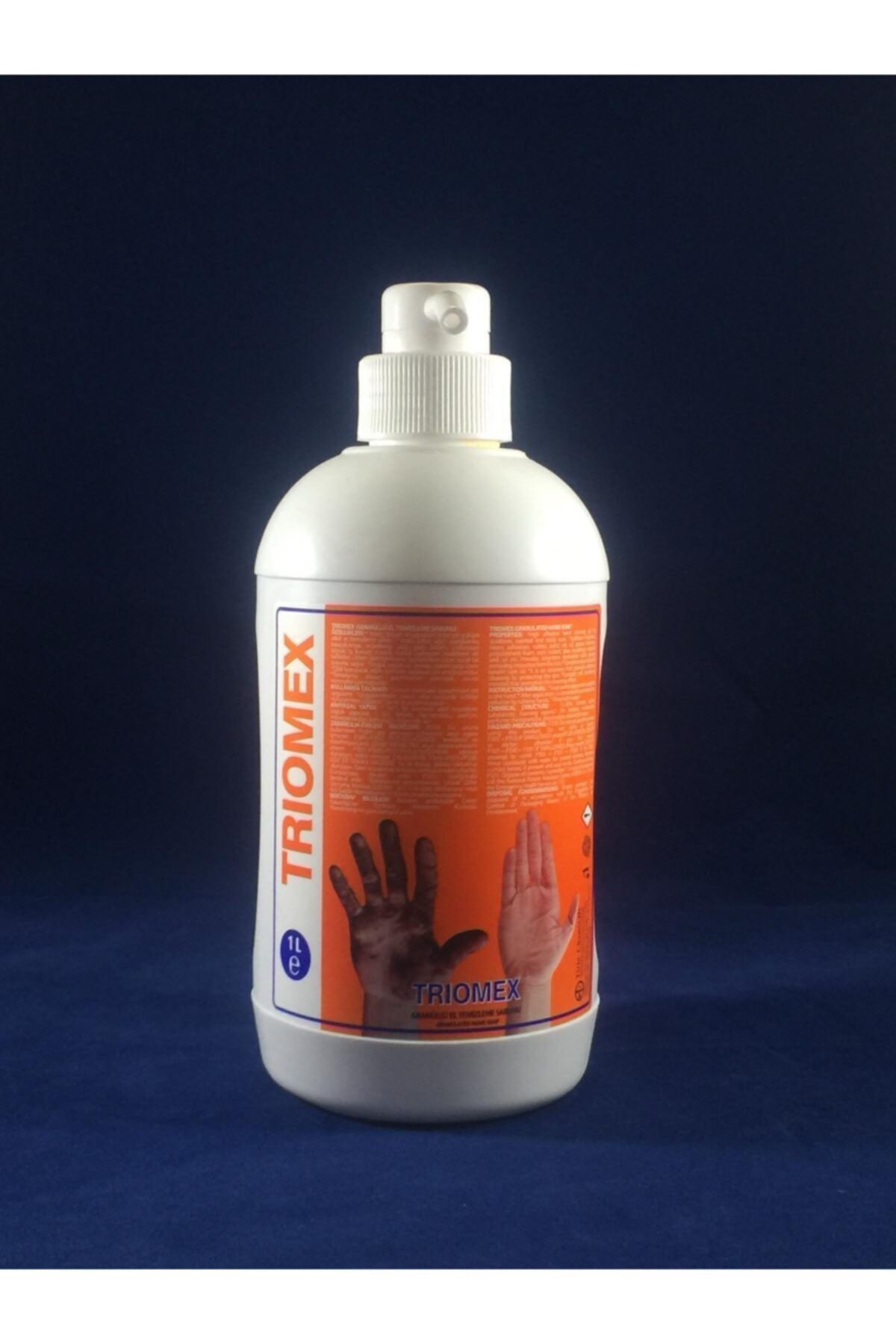 TİRİO KİMYA Jel ( 1000ml. Granüllü Hoş Kokulu Hijyenik El Temizleyici ...