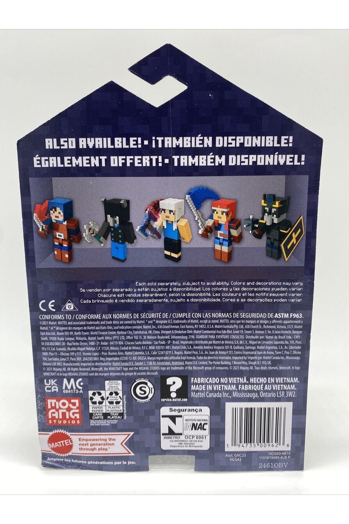 Minecraft Dungeons Armored Vindicator Action Figür - Limited ...