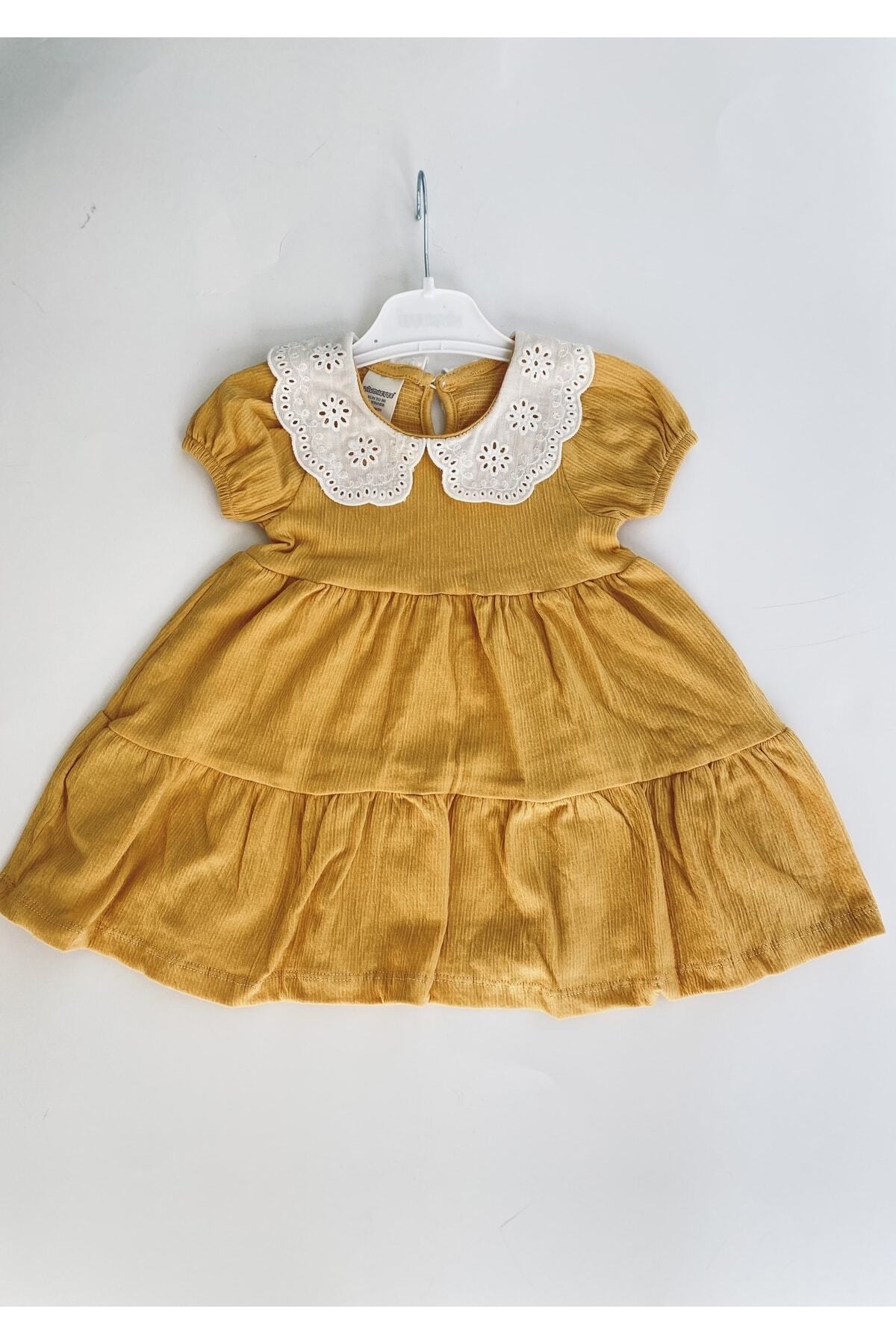 Alingo Bebe Yaka Kız Çocuk Elbise Fiyatı, Yorumları - Trendyol