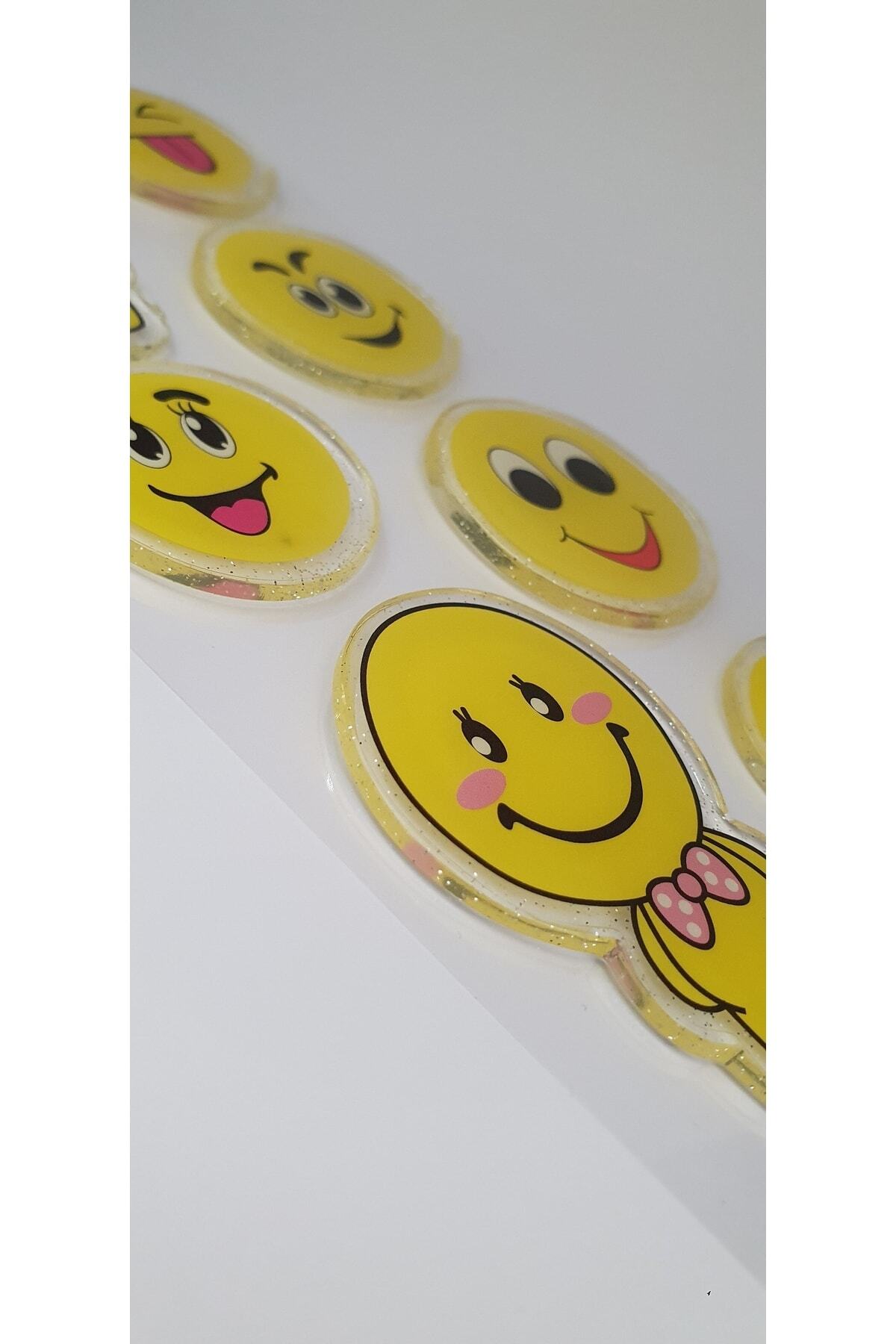 RMC Design Giraffe Jel Sticker Smiling Faces Emoji 3 Boyutlu Fiyatı ...
