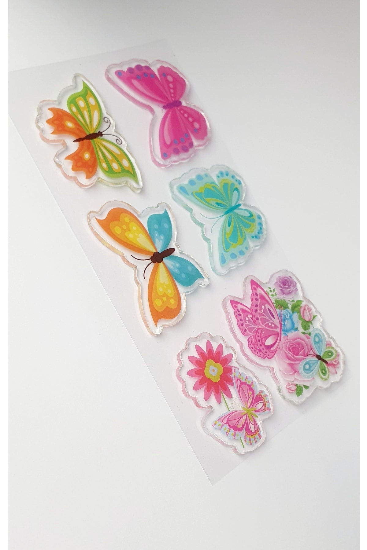 RMC Design Giraffe Jel Sticker Kelebekler 3 Boyutlu Fiyatı, Yorumları ...