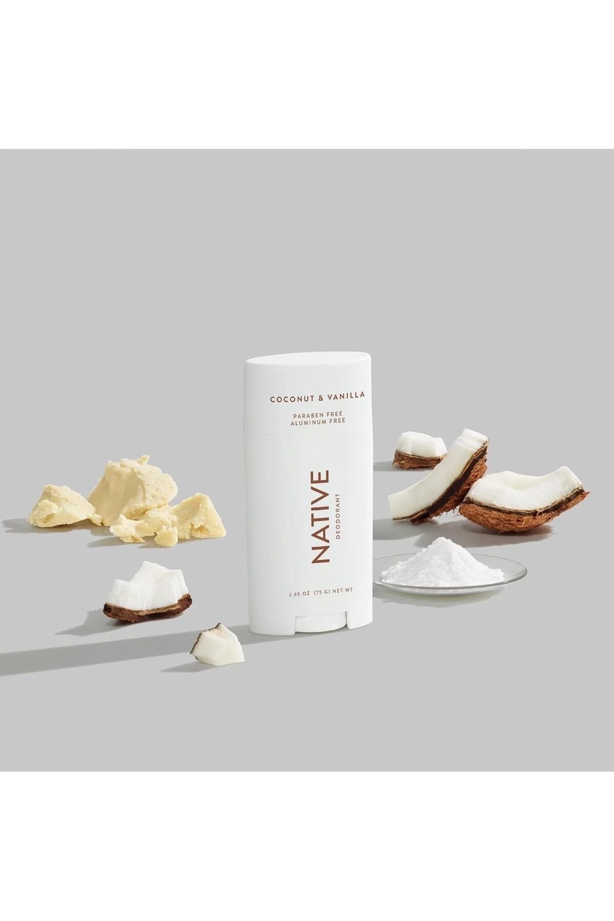 Native Coconut & Vanilla Doğal Deodorant Hindistancevizi Vanilya 75 gr ...