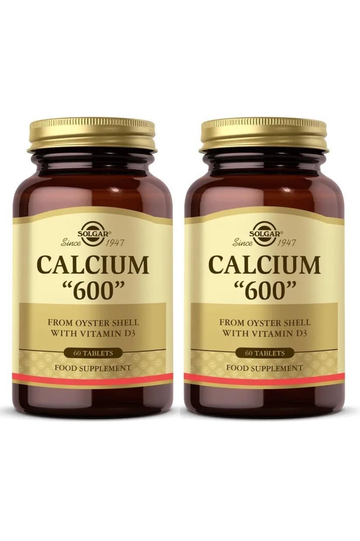 Solgar Calcium Oyster Shell 600 mg 60 Tablet 2 Adet Fiyatı, Yorumları ...