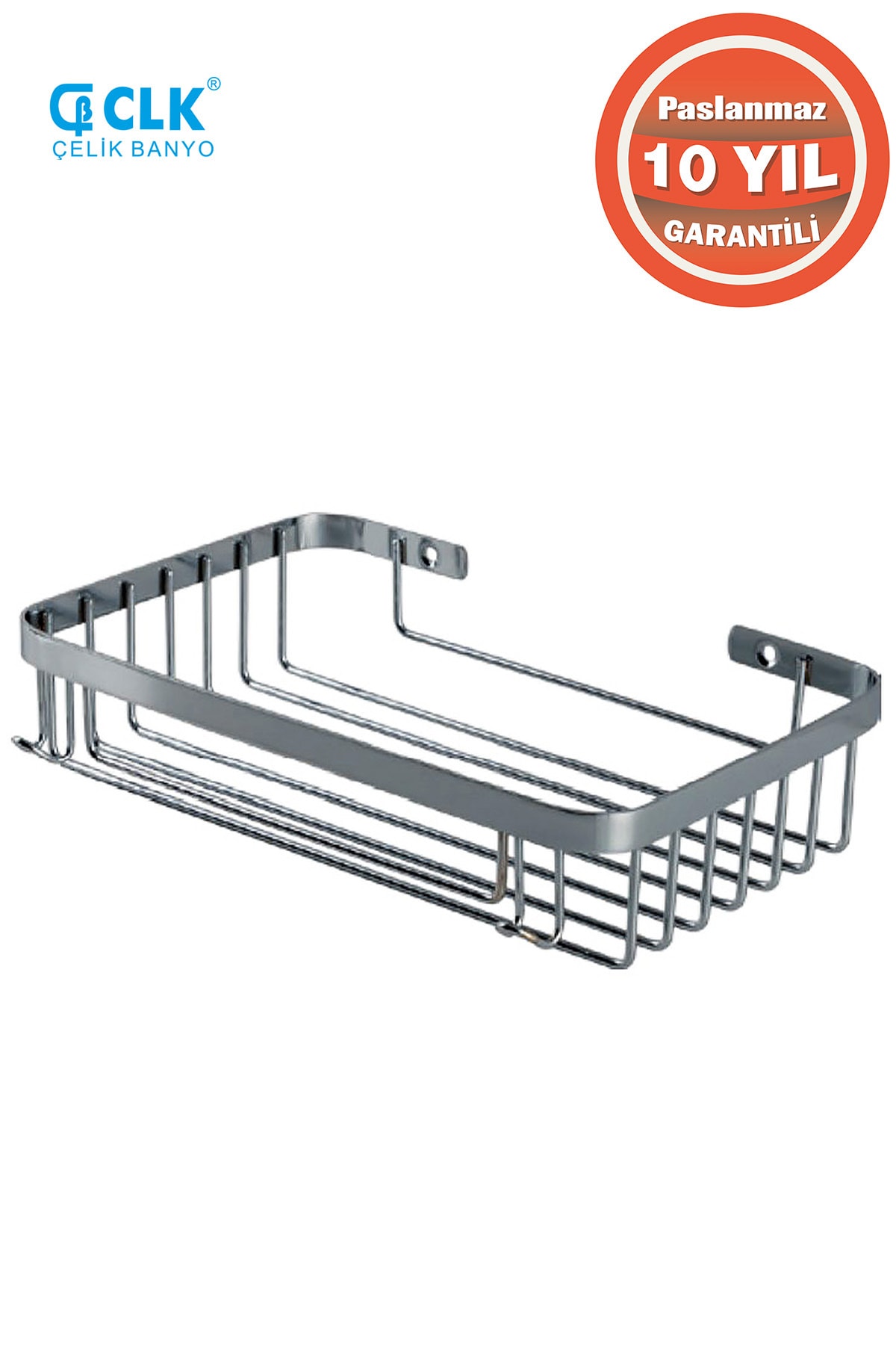 ÇELİK BANYO Paslanmaz Çelik Taci 1’li 23x15 Cm Şampuanlık Köşe ...