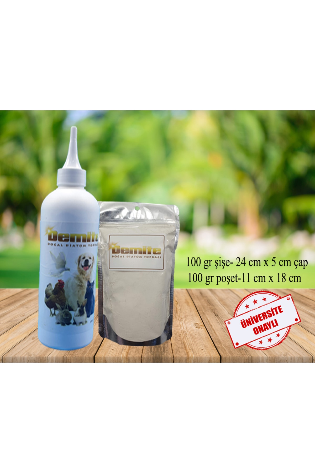 Demite 100 100 gr Kampanya % 100 Doğal Bit Ve Parazit Tozu ...