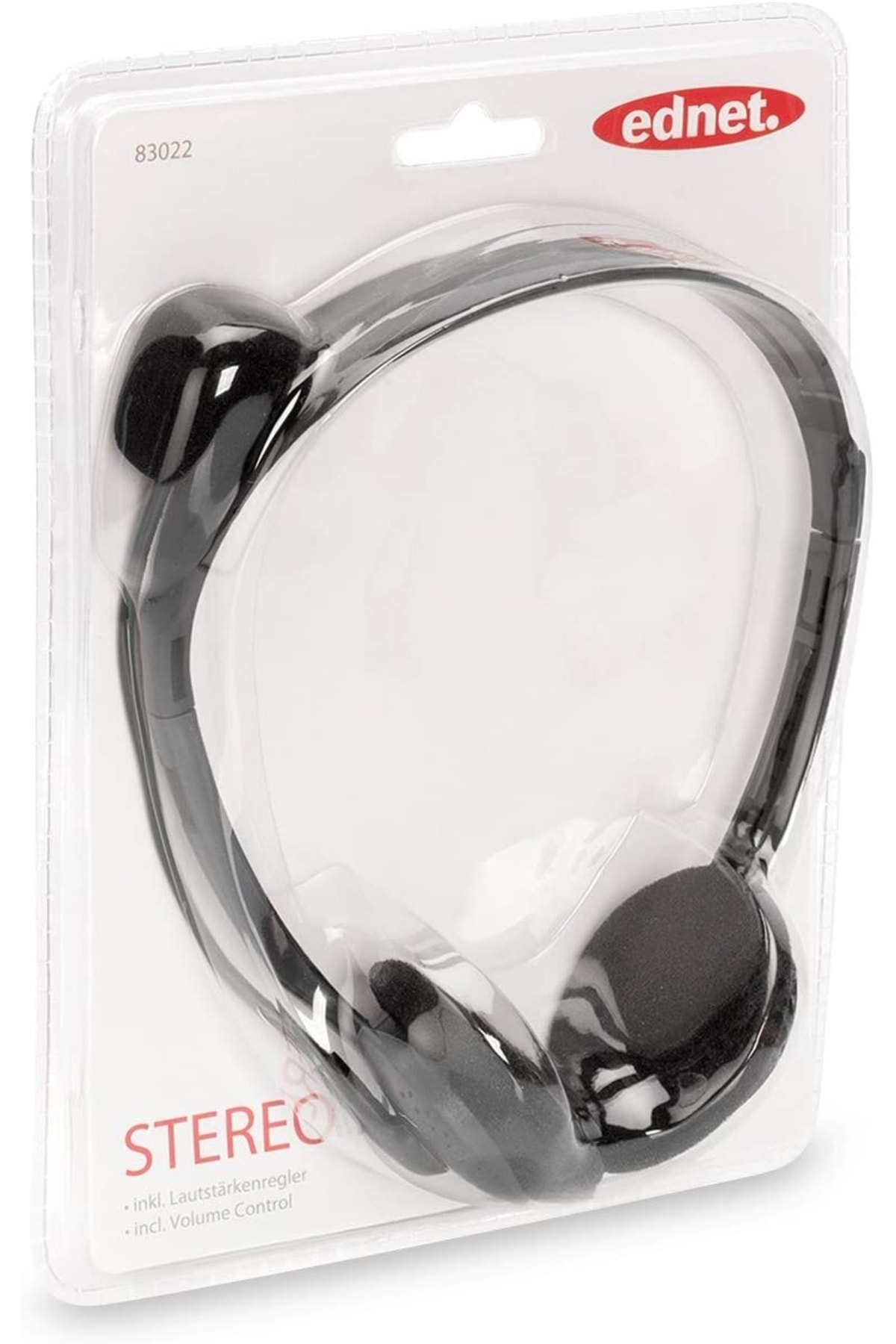 Genel Markalar Ed-83022 Ednet Mikrofonlu Stereo Kulaklık, Ses Ayarı Yapılabilir, 1.80 Metre ...