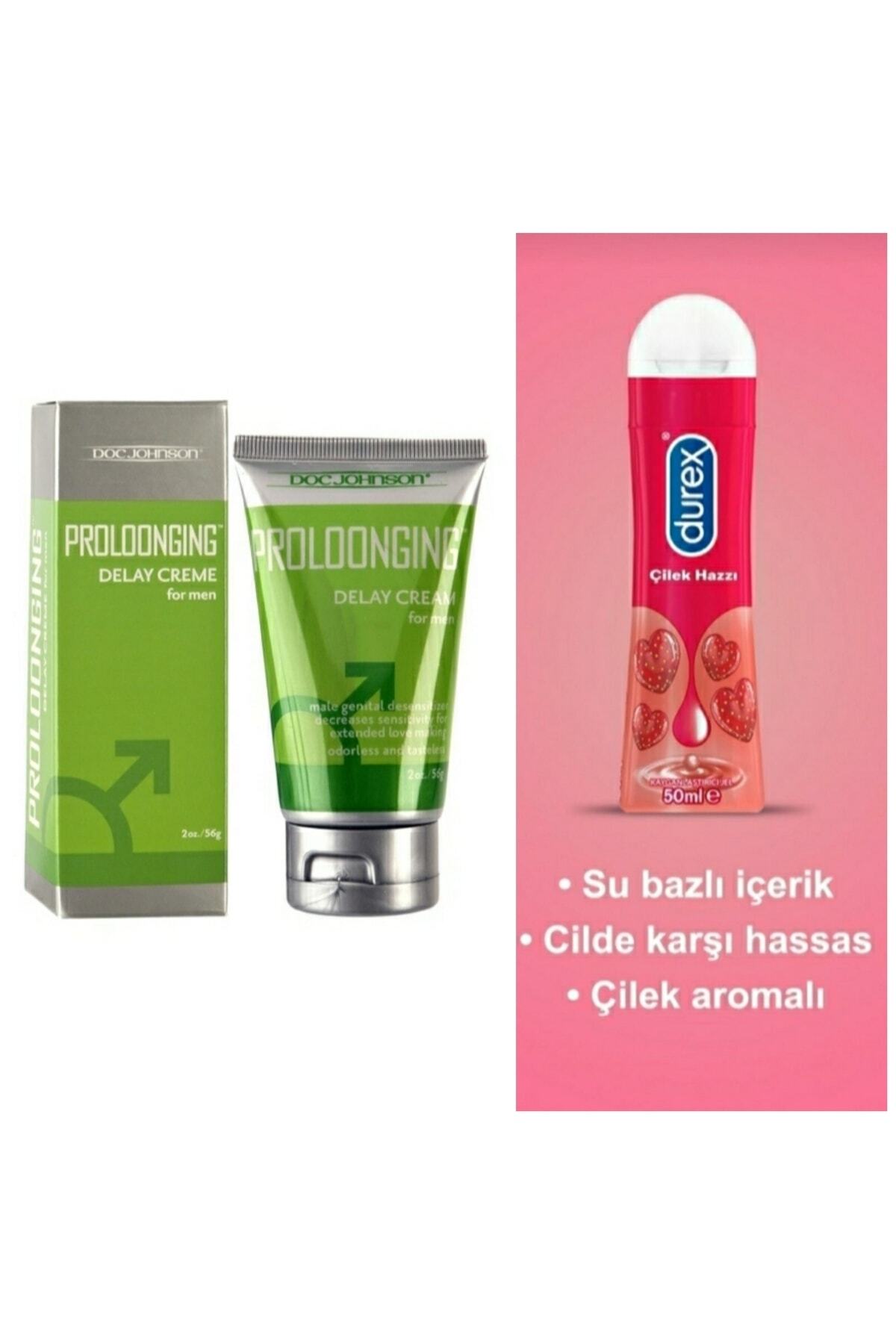 Proloonging Doc Johnson Krem+ Durex Çilekli Jel Fiyatı, Yorumları ...