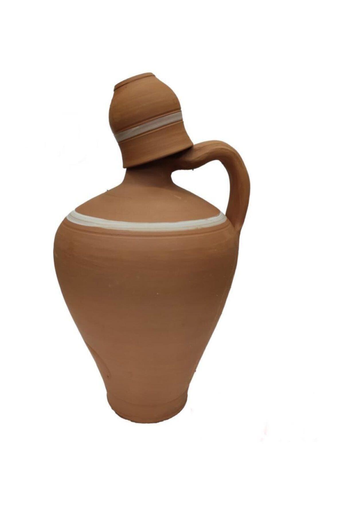 HerşeyTopraktan Büyük Boy Bardaklı Su Testisi 2,5 Lt El Yapımı Fiyatı ...