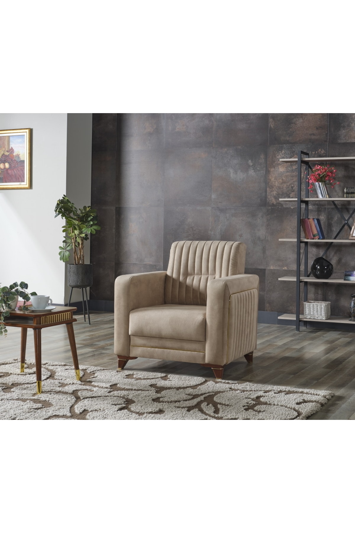 Furnia Line Tekli Koltuk Berjer Krem Fiyatı, Yorumları - Trendyol